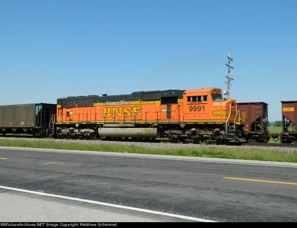 BNSF 9991 - DPU